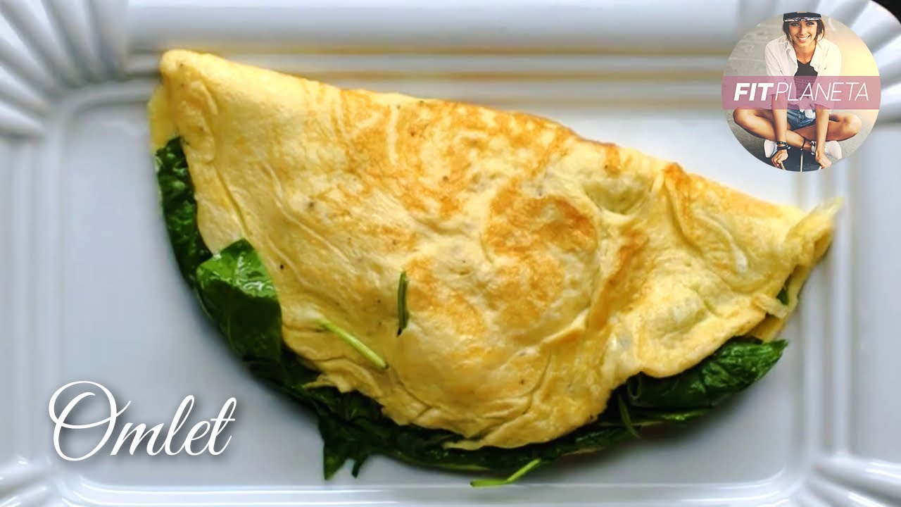 Omlet z jajek | Pomysł na śniadanie | Fit przepis na omlet z warzywami ...