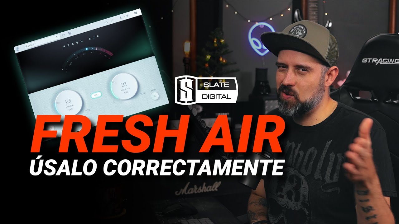 FRESH AIR de Slate Digital - Ventajas y uso dentro de una Mezcla - YouTube