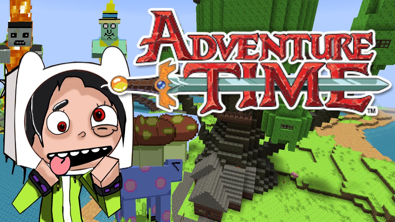 mapa hora de aventura minecraft - adventure time craft - YouTube