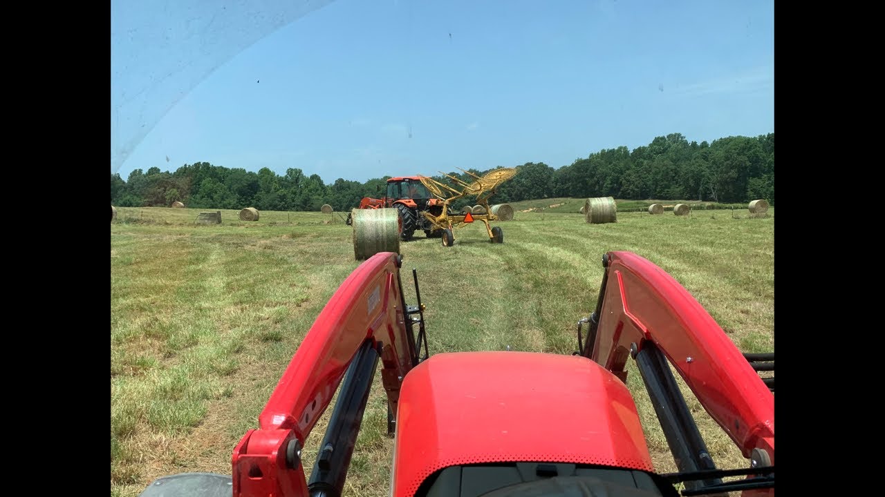 Live lets bale some hay together. - YouTube