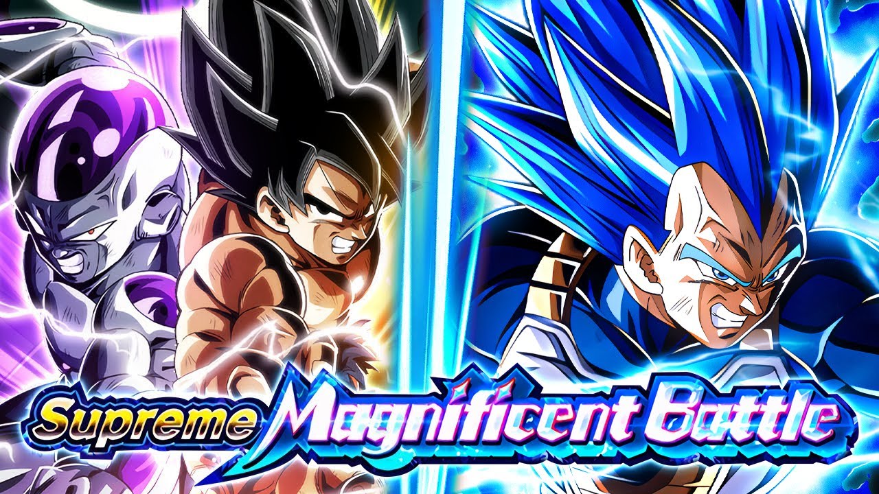 LR STR EVOLUTION BLUE VEGETA VS. GOKU & FRIEZA! SUPREME MAGNIFICENT ...