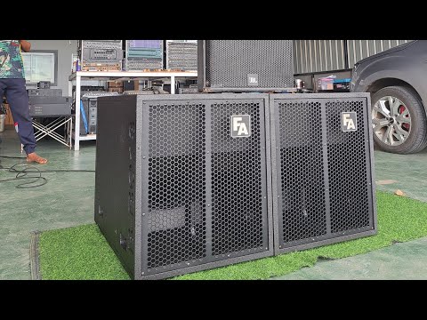 ใบเล็กแต่เสียงไม่เล็ก  B-BO18 FA ตู้เปล่าใบละ3,300บ. พร้อมดอกfreeใบละ6,000บ. #ร้านอนุชาซาวด์ #รถแห่