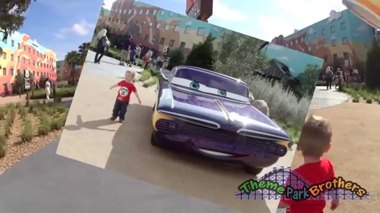 Art of Animation Cars Wing - YouTube