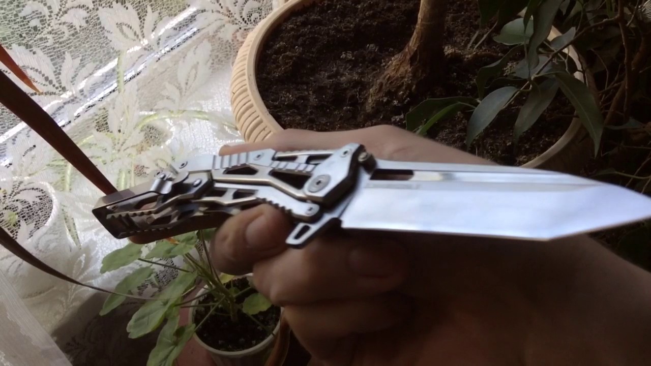 Jun Lang 16011A Folding Knife - YouTube