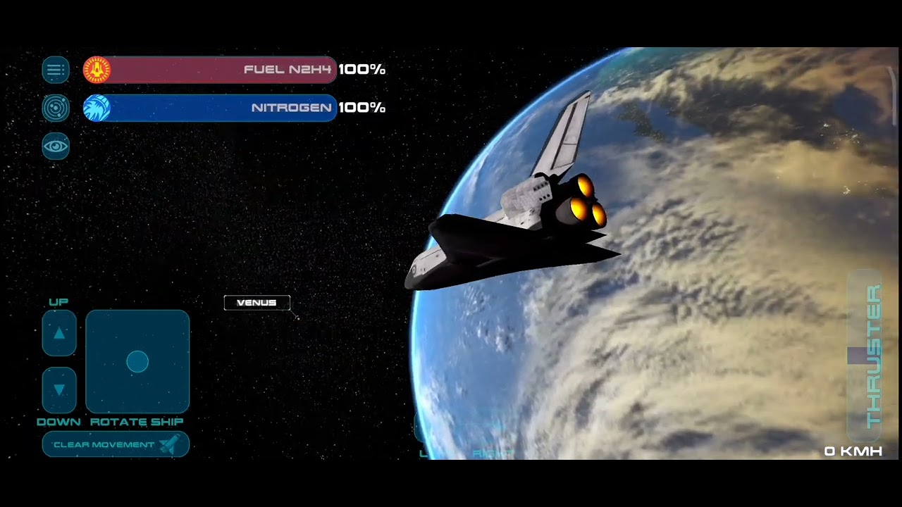 Space Simulator all planets#space #spacesimulator #planets #sun #saturn ...