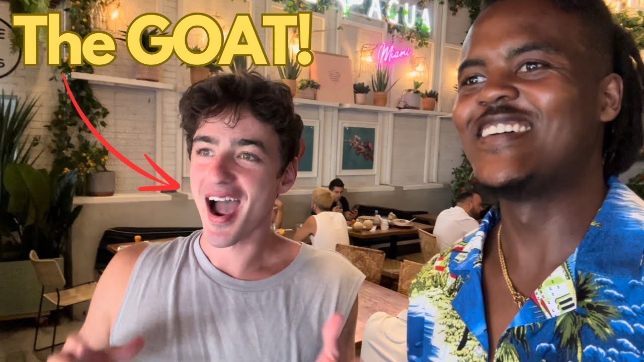 I BUMPED INTO BEN BADER! - YouTube