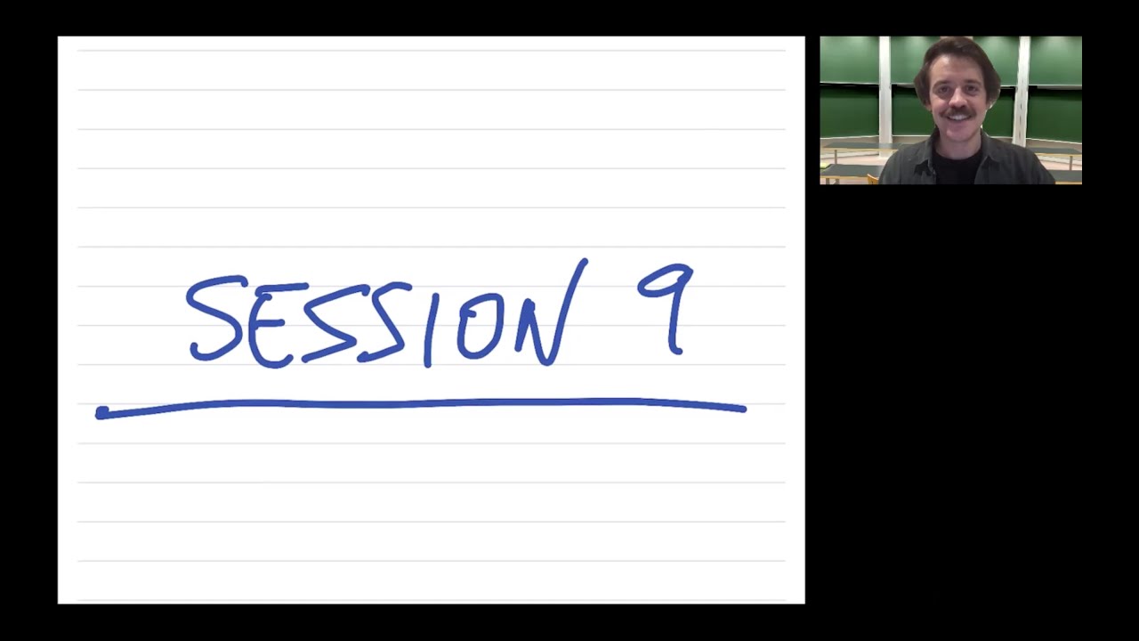 Session 9 - YouTube