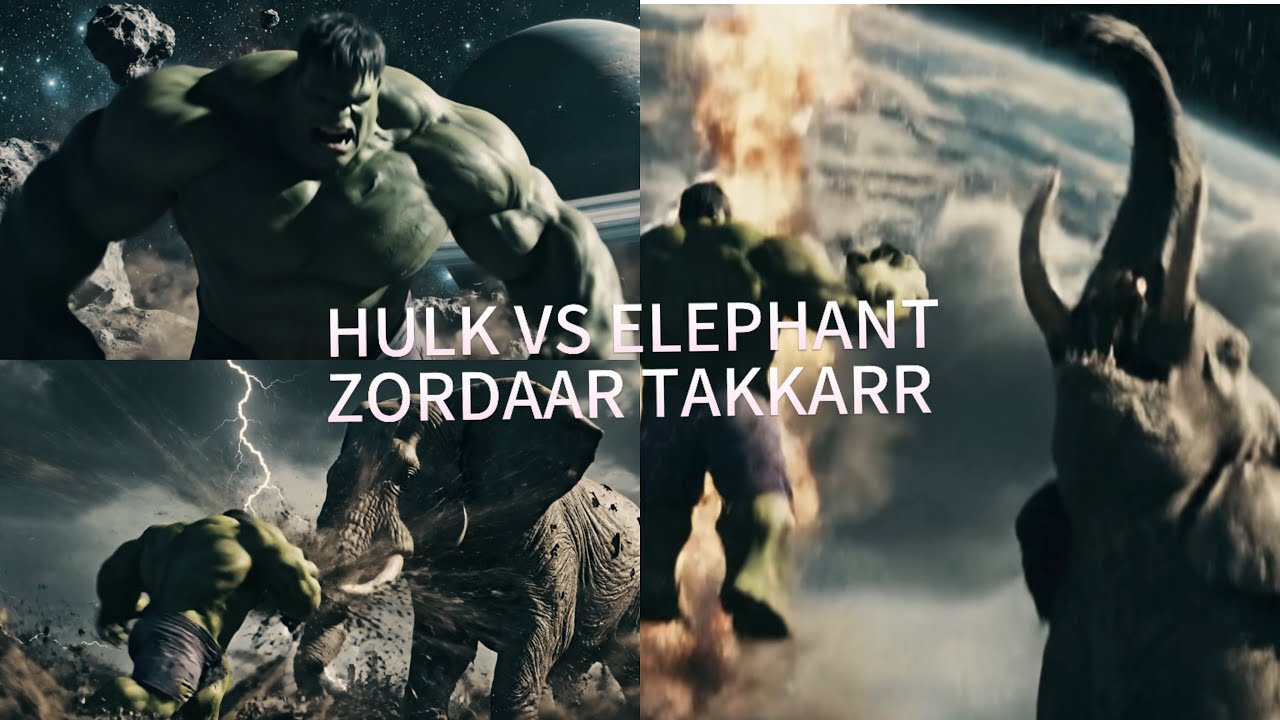 HULK VS ELEPHANT 🐘 ZORDAAR ACTION SCENE - YouTube