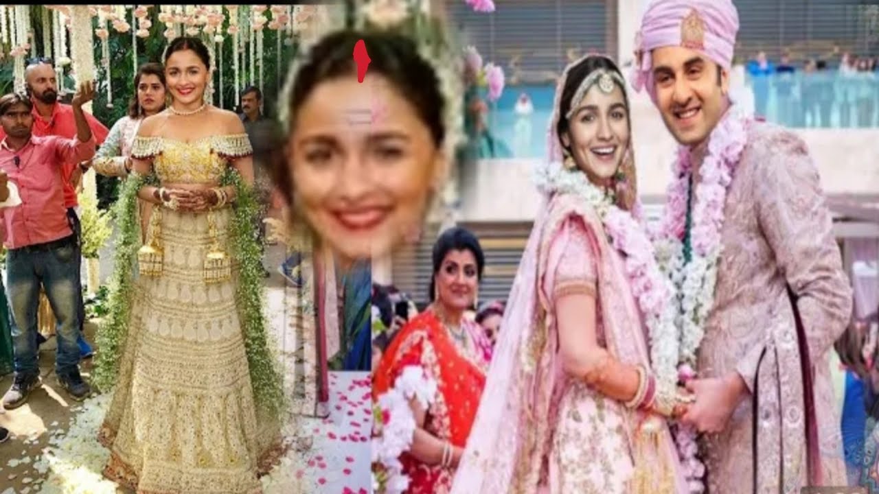 Alia Bhatt And Ranbir Kapoor's Family Attend Alia Ranbir's Grand Wedding Function - YouTube