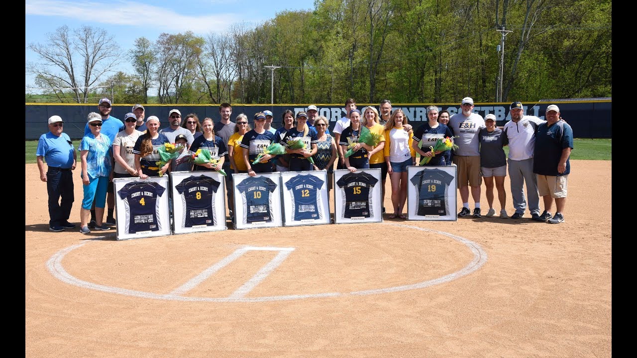 Highlights - Emory & Henry Softball vs Lynchburg - YouTube