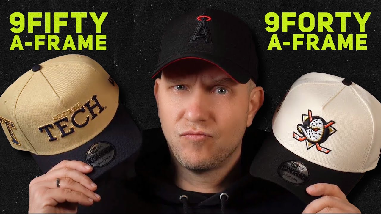 STYLECHECK! 🧢 New Era 9Fifty A-Frame vs. 9Fifty A-Frame - YouTube