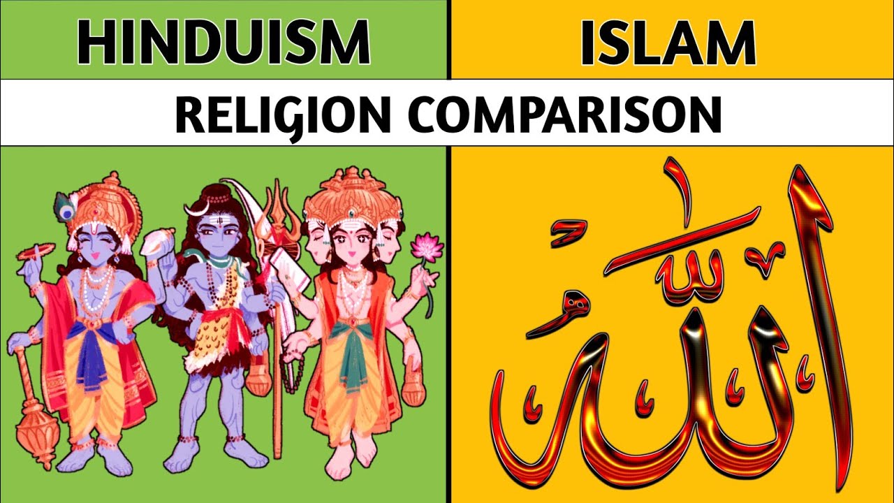 Hinduism Vs Islam Religion Comparison - YouTube