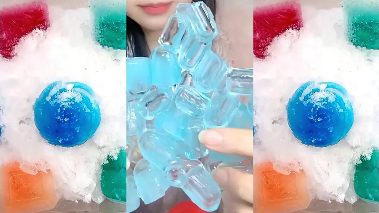 HARD ICE EATING / IGLOO ICE / CRUSHED ICE. ICE EATING 10 - YouTube