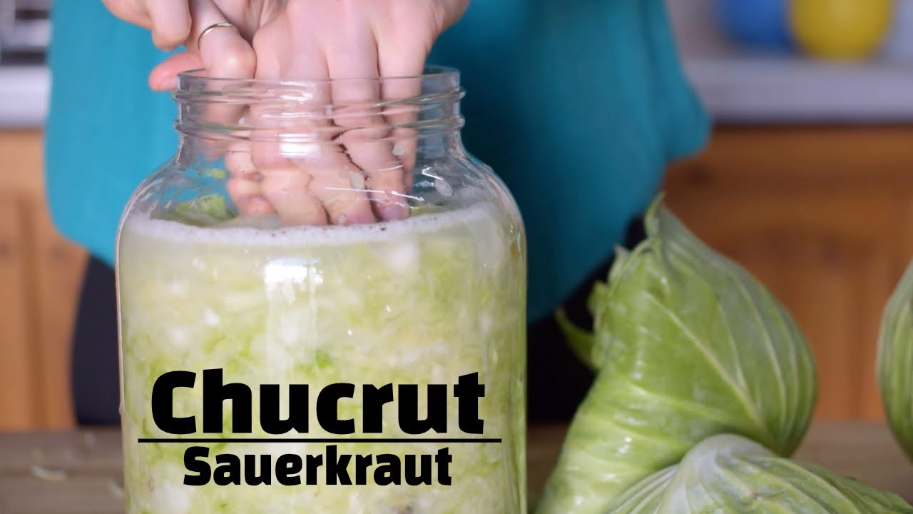 Chucrut/Sauerkraut 3 sabores misma técnica (how-to) - YouTube