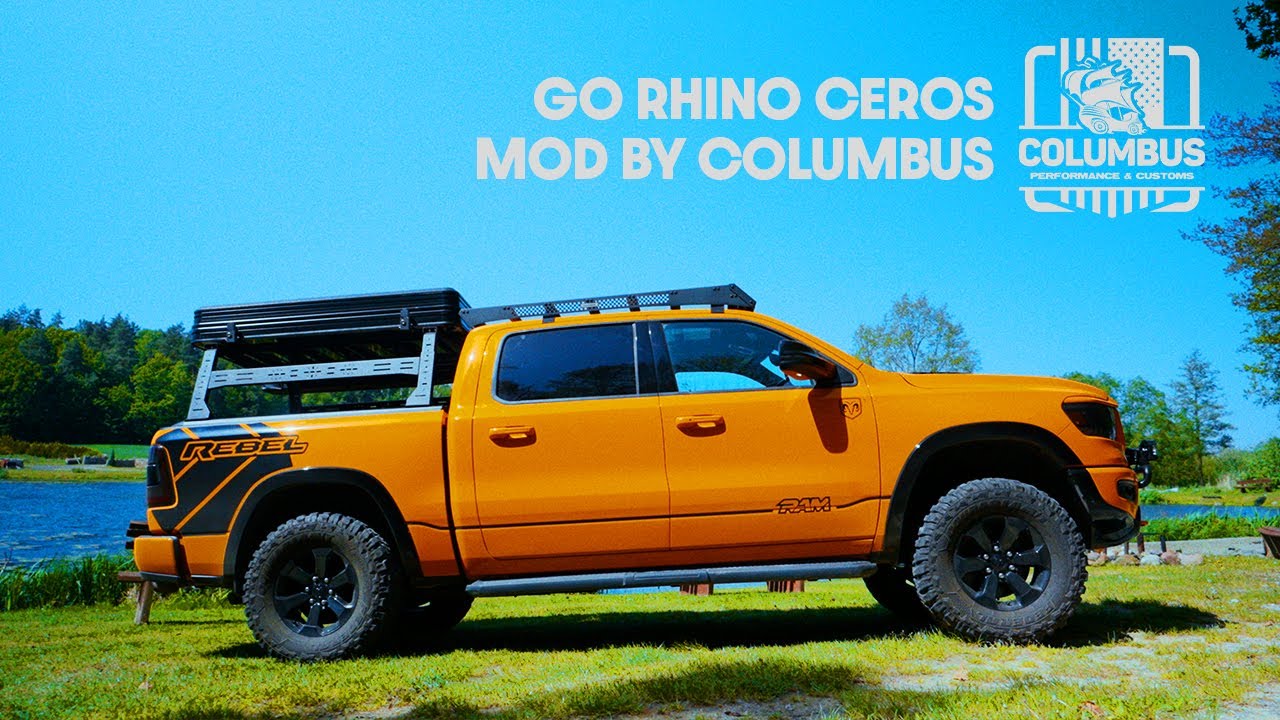 Go Rhino Ceros Roof Rack mod by Columbus Cars - YouTube