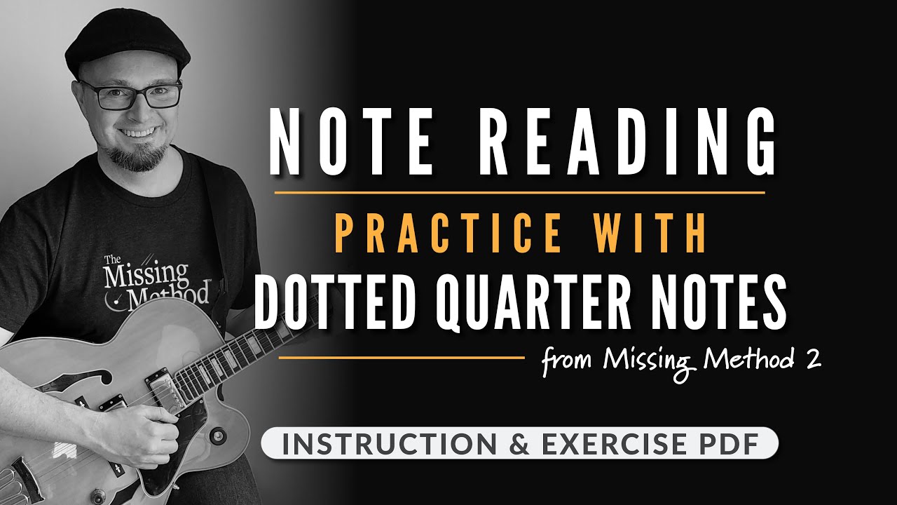 Quick Lesson: Practice Reading Dotted Quarter Notes in 5th Position on ...