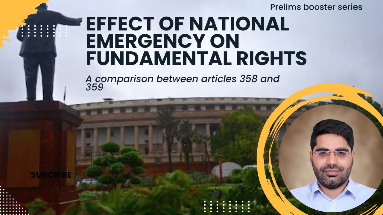 Effect of National Emergency on Fundamental Rights By Rohit Narang Sir ...