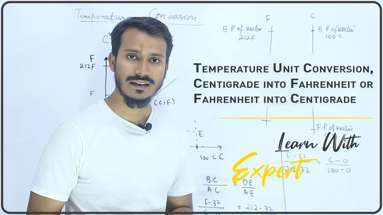 Temperature unit conversion, centigrade into fahrenheit - Learner's Hub ...