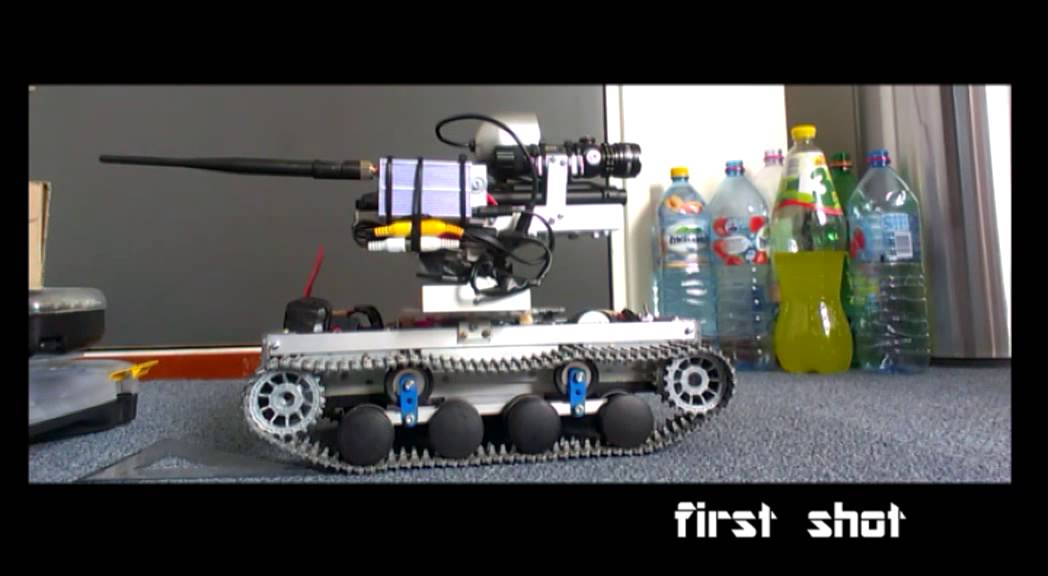 RC ASG FPV tracked robot - SHOT no1 - YouTube