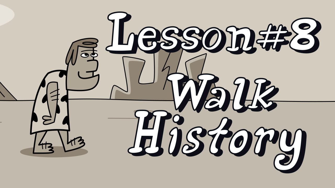 How to Animate - History Cartoon Walk Cycle - Lesson 8 - The Art of ...