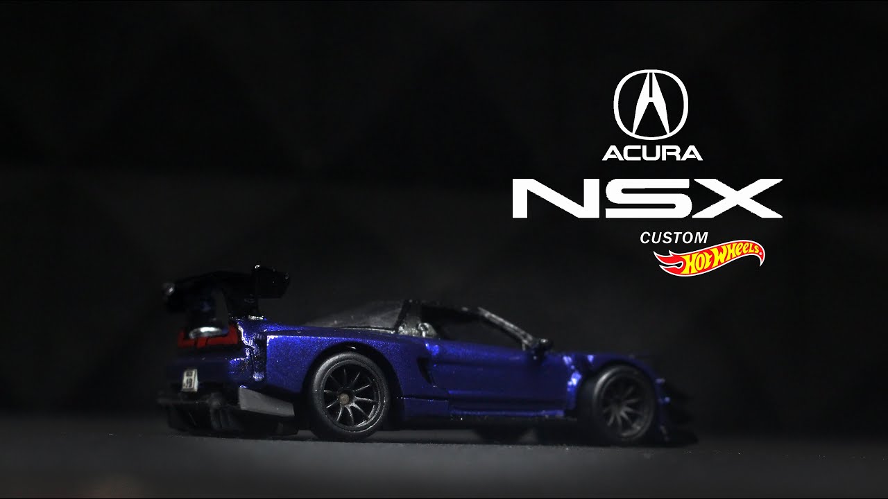 Honda / Acura NSX NA1 Time Attack I Hot Wheels Custom - YouTube