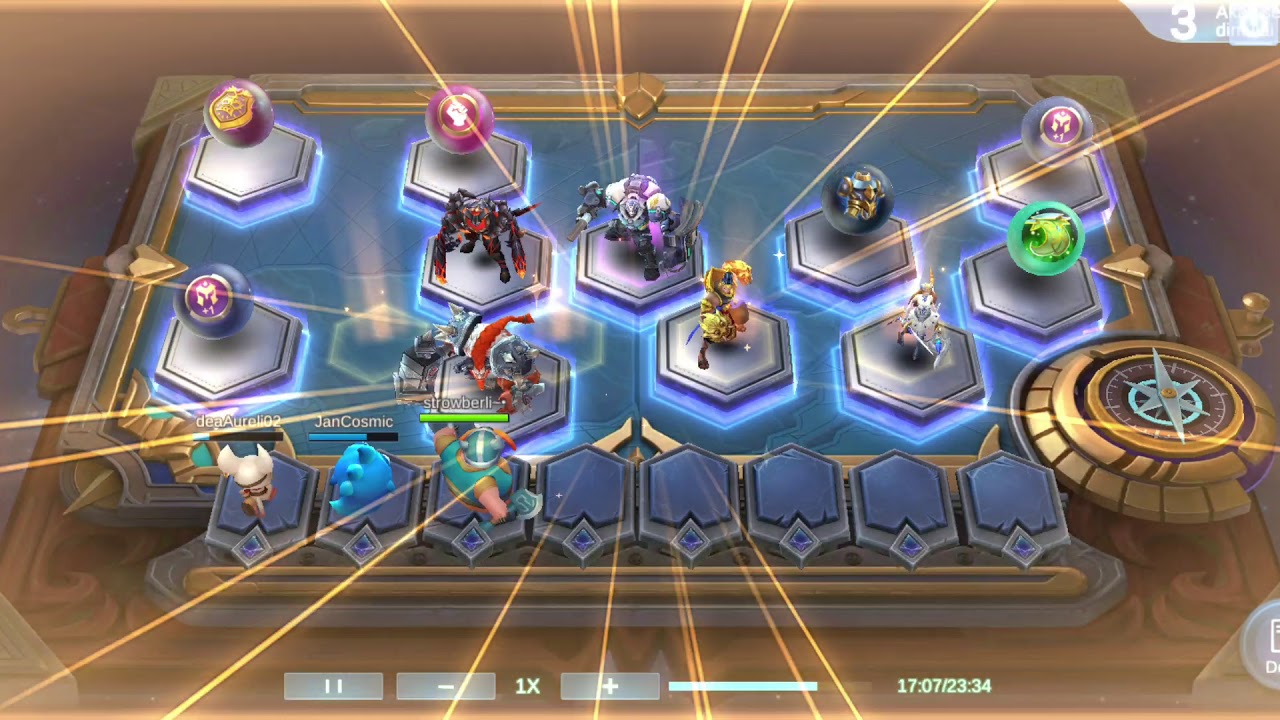 MOBILE LEGEND : MAGIC CHESS Auto Win Dragon Altar Tanpa Mati - YouTube