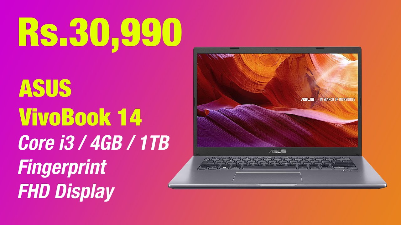 ASUS Vivobook 14 i3 7th Gen Review | Budget Laptop for students and ...