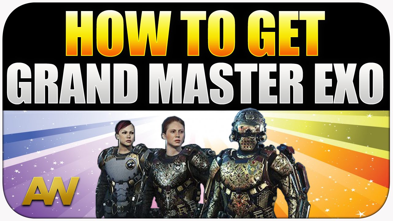 How To Get "Grand Master" Exo-Suit - Advanced Warfare Ranked Playlist ...