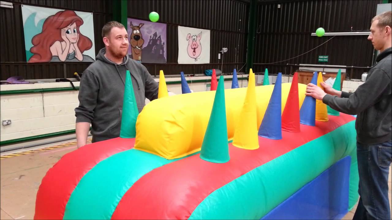 Air Ball Challenge Inflatable Game - YouTube