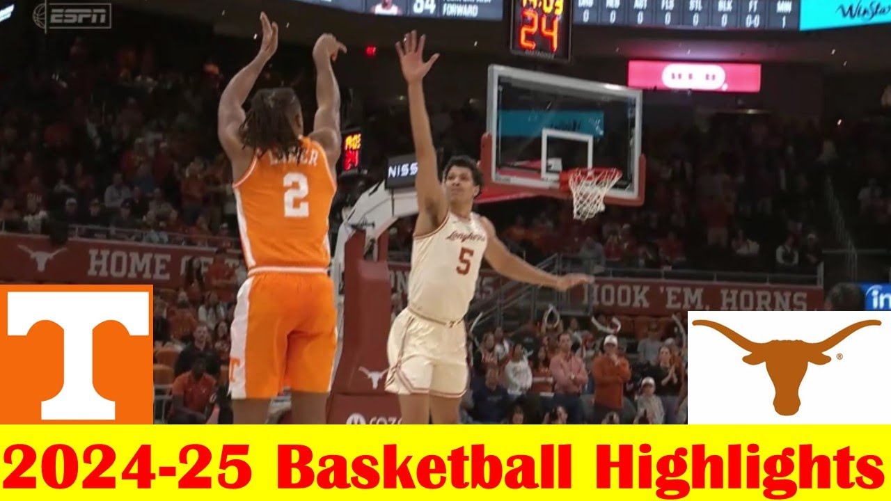 #1 Tennessee vs Texas Basketball Game Highlights 1 11 2025 - YouTube