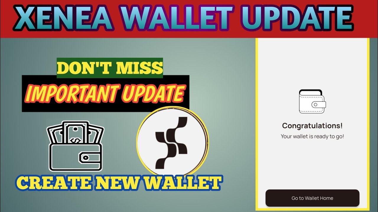 Xenea Wallet new update wallet connect/ Don't miss #xeneaairdrop - YouTube