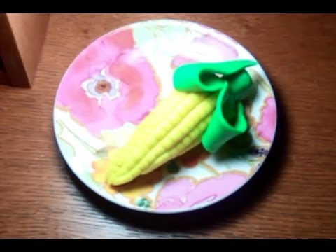 How to make a corn from play-doh - YouTube