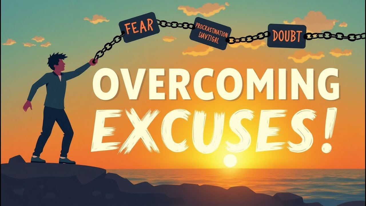 Overcoming excuses | STOP Making Excuses and START Achieving Your Goals ...