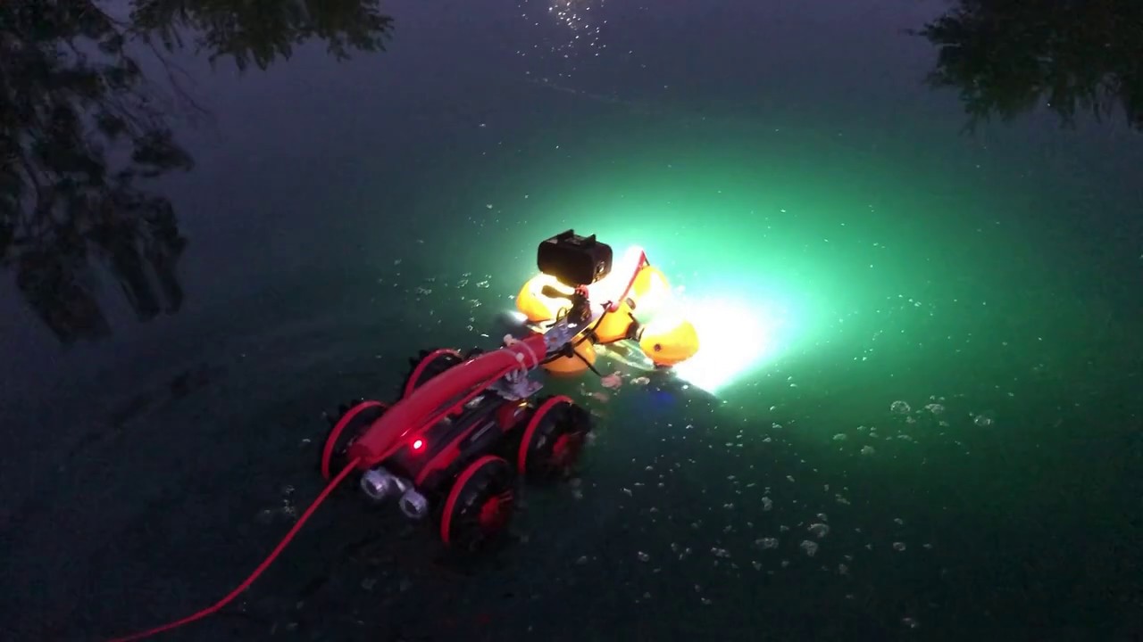 Go Pro Round Three - Go Pro Float Rig Attached To Amphibious RC Car In ...