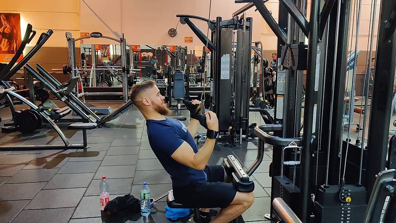 Lat Pulldown (With Supinate Mag Bar) - 4x13@7p 4/4 - YouTube