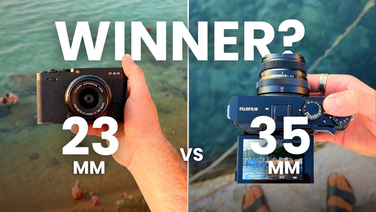 Which Fujifilm Lens Should You Get? 23mm vs 35mm F/2 - YouTube