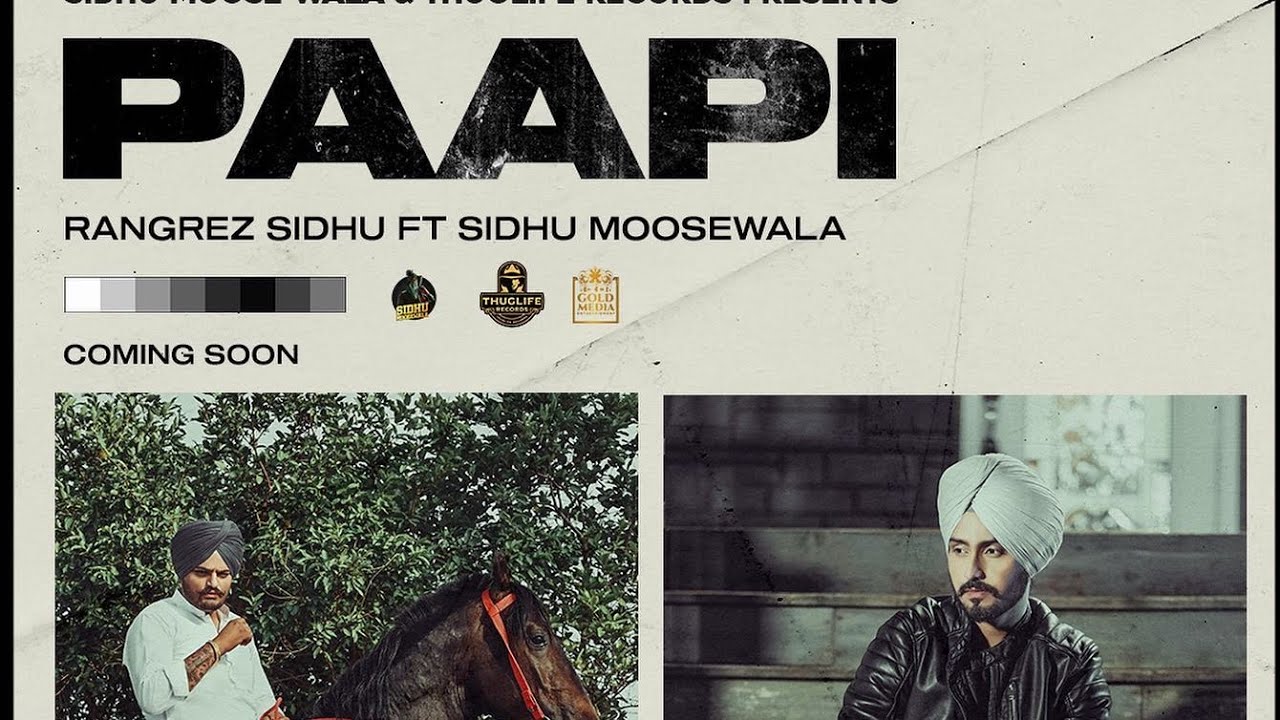 Paapi (Official Video) - Rangrez Sidhu & Sidhu Moose Wala feat. Jaskirat Maan - YouTube