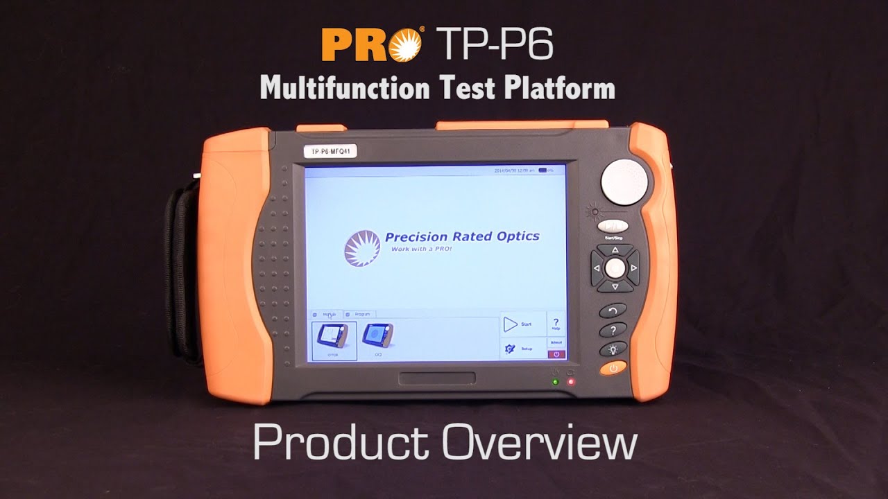 PRO TP-P6 Multifunctional Test Platform - Product Overview - YouTube