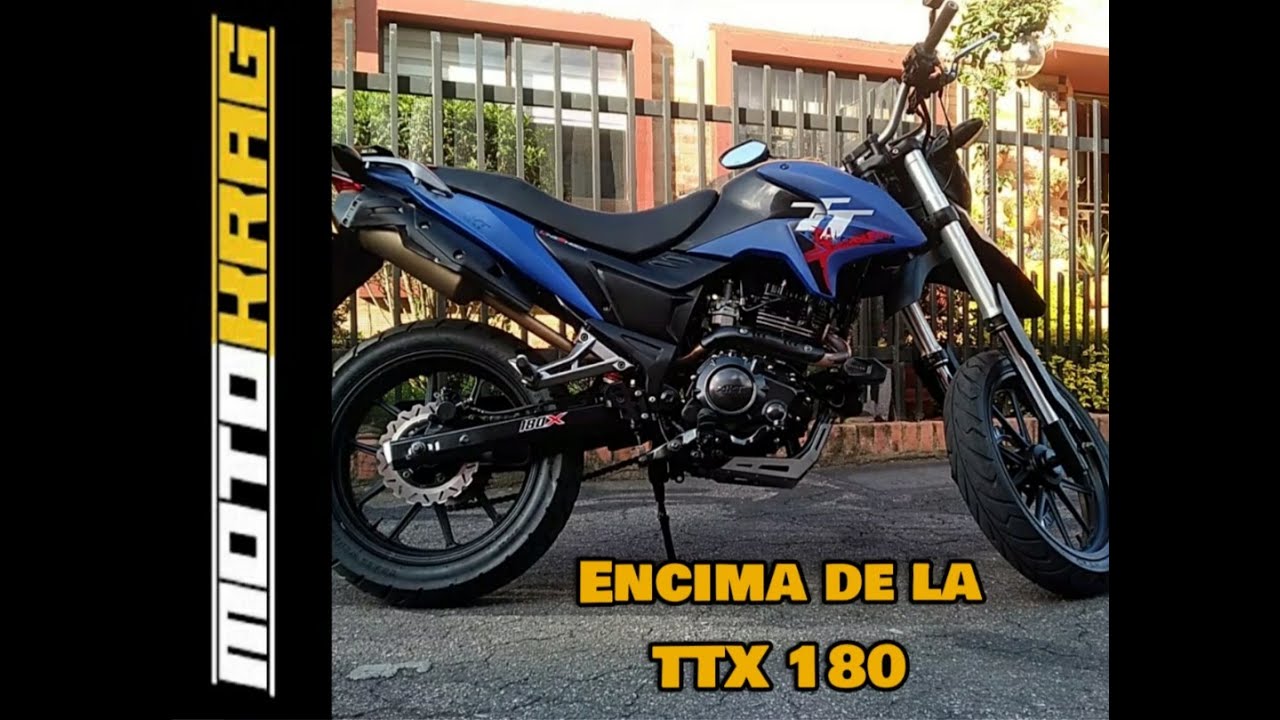 Akt TTX 180 comentarios | Encima de la Akt TTX 180 | Motokrag - YouTube