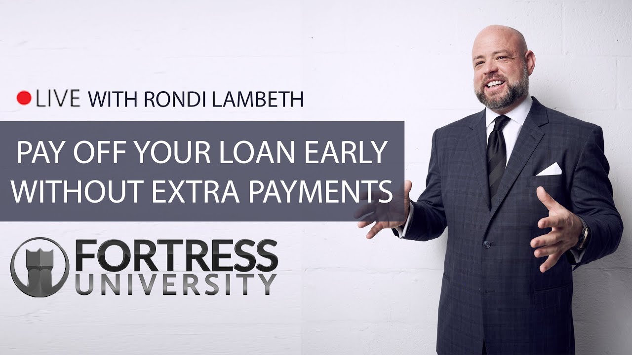 Pay Off Your Loan Early without Extra Payments Course Teaser - YouTube