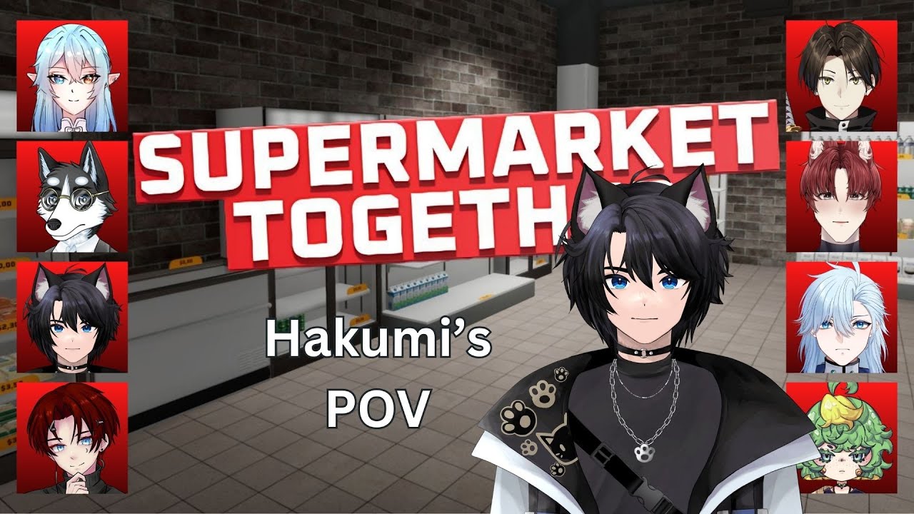 【Supermarket Together】Hari pertama sebagai Keryawan toko【 Vtuber Indonesia 】 - YouTube