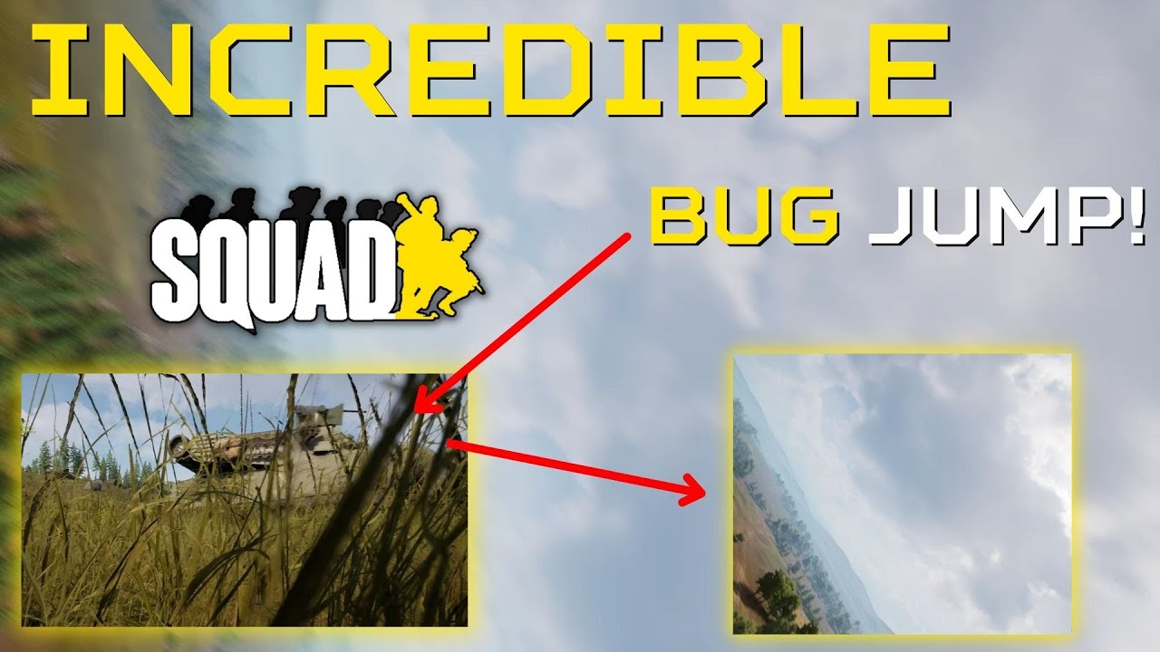 INCREDIBILE BUG JUMP mi butta dietro LE LINEE NEMICHE! | SQUAD - YouTube