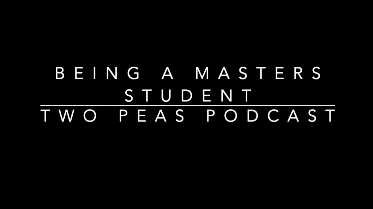 Being a Masters Student - YouTube