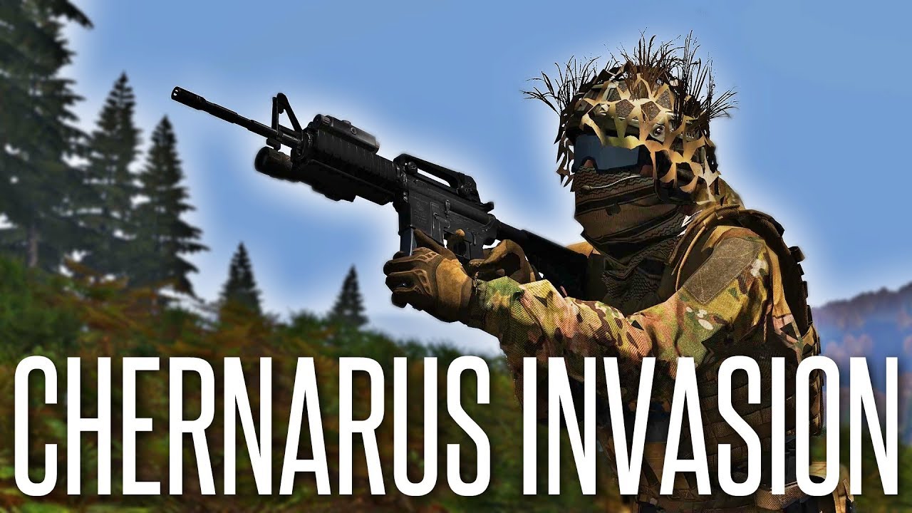 INVASION OF CHERNARUS! - ArmA 3 Public 50-Player PVP Event - YouTube