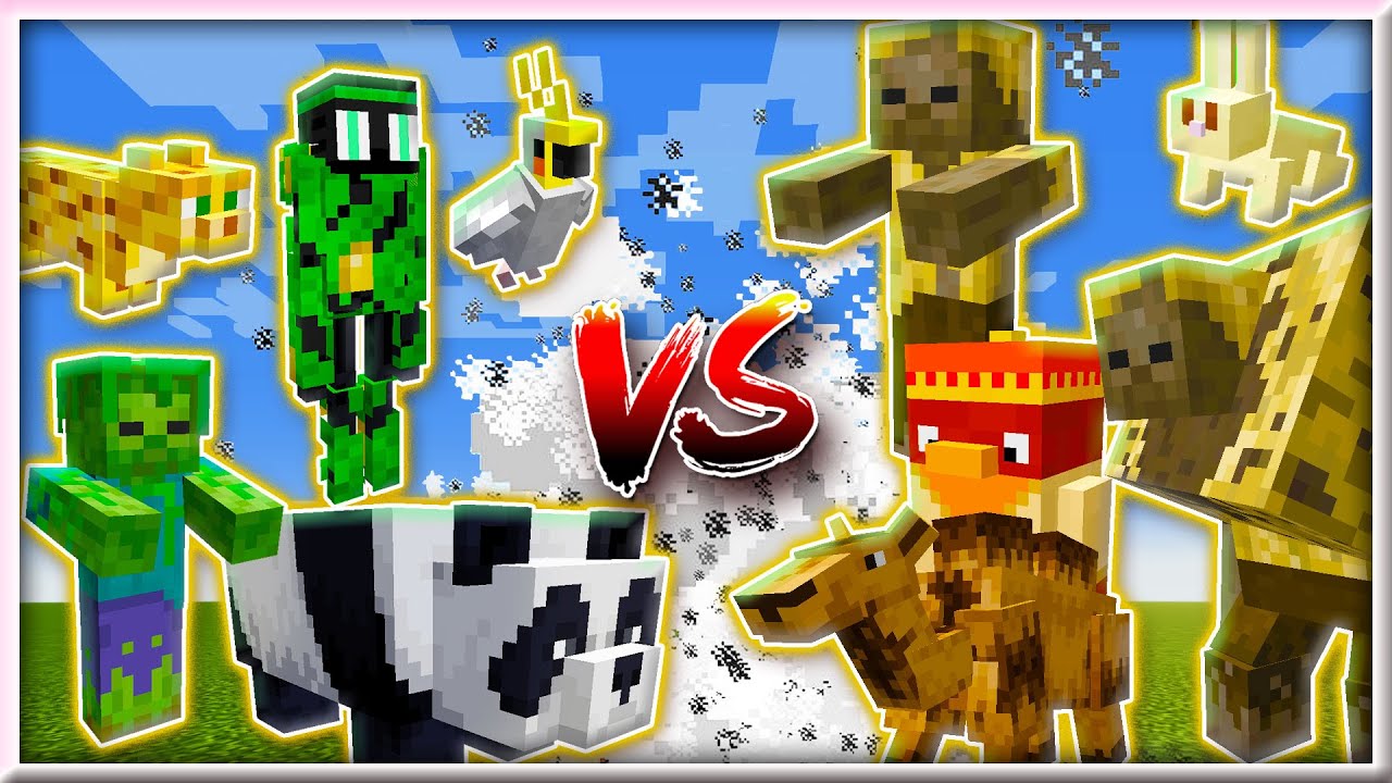 All Jungle Mobs vs All Desert Mobs | Minecraft Mob Battle - YouTube