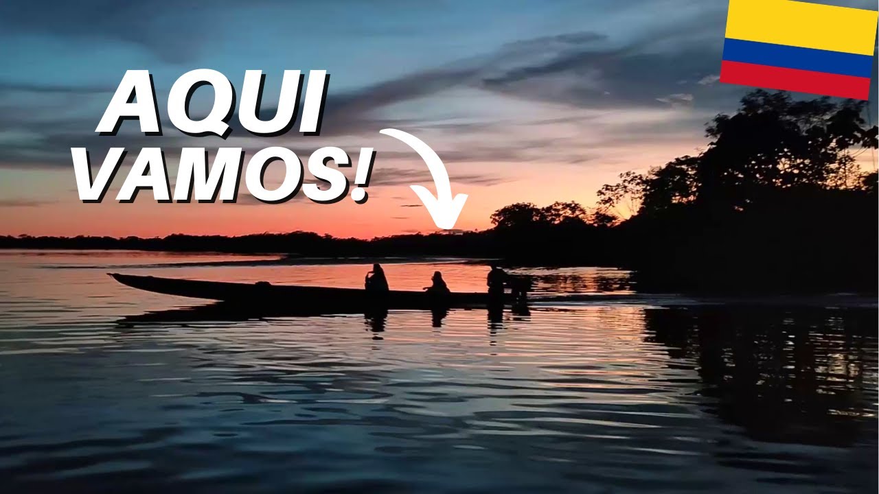 NAVEGAMOS por el RIO CAQUETA unos de los más GRANDES de COLOMBIA - YouTube