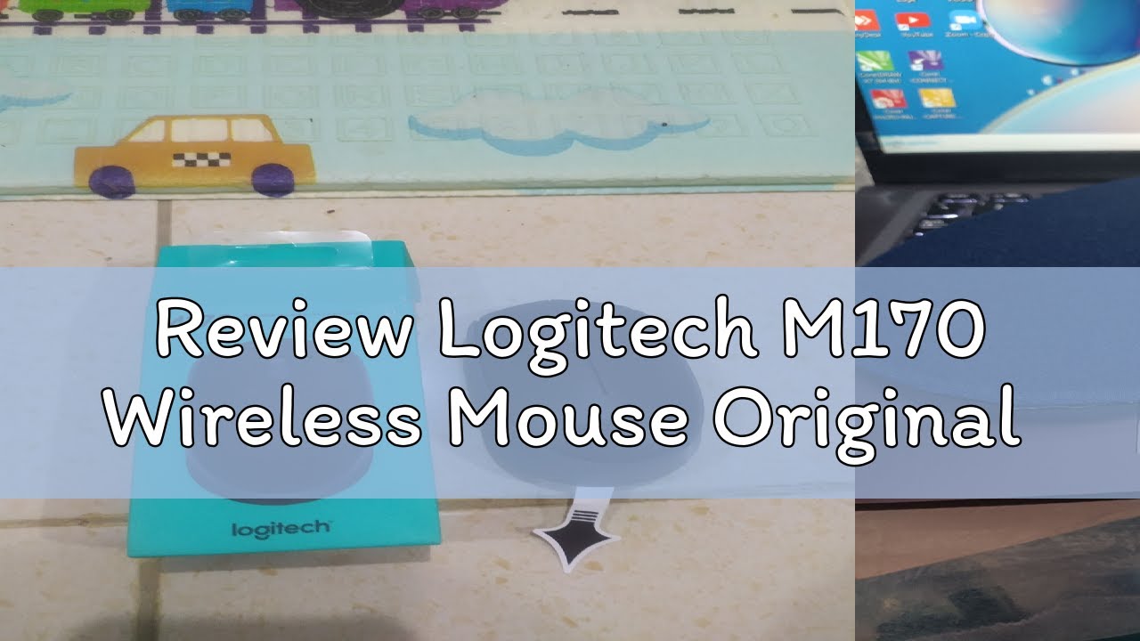 Review Logitech M170 Wireless Mouse Original - YouTube