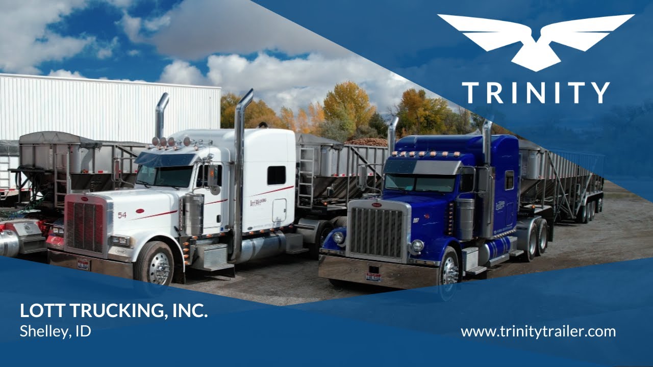 Trinity Trailer - Lott Trucking, Inc. - YouTube