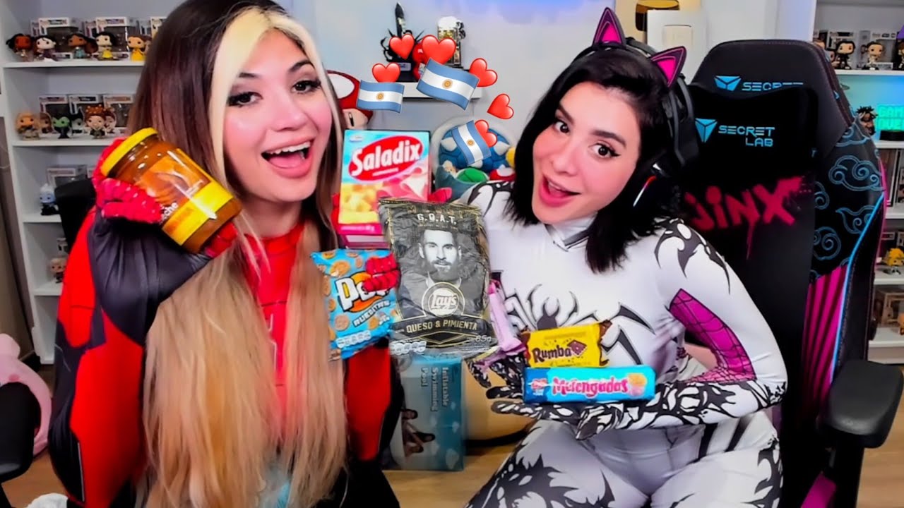 Todo lo argentino!! Probando cositas con LUZ 🇦🇷 | MACHIKAYT - YouTube