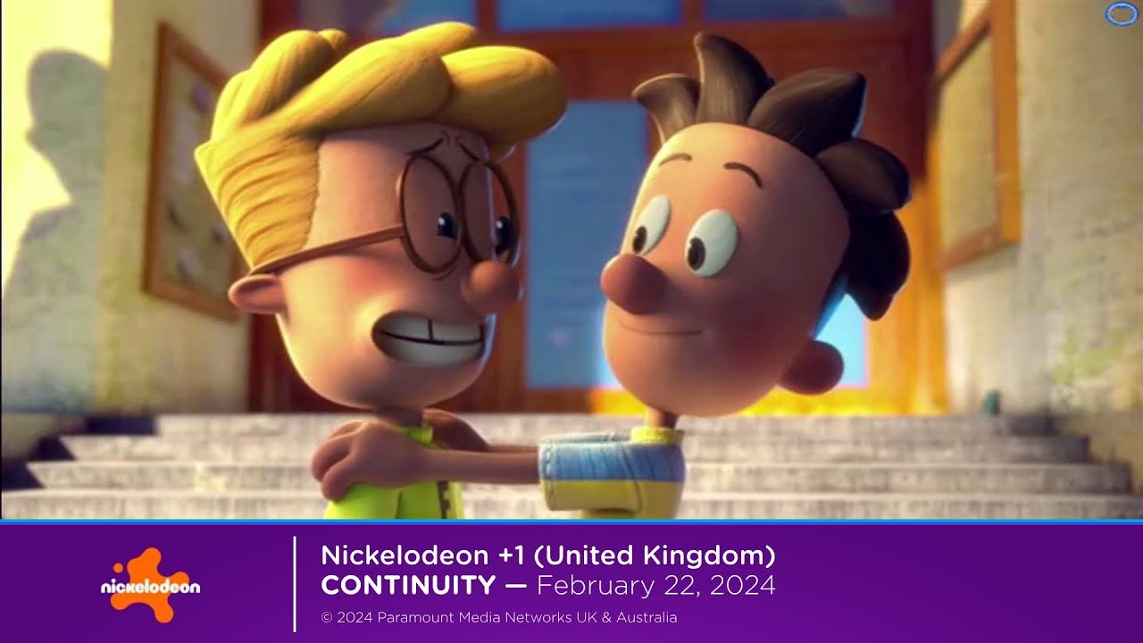 Nickelodeon +1 (UK) continuity | February 22, 2024 - YouTube